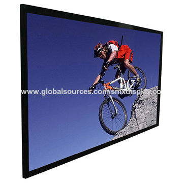 Buy Wholesale China 150" Home Cinema Fixed Frame Projector Screen with ...