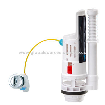 Dual Cable-operated Flush Valve With Push Button And Cistern Mechanism ...