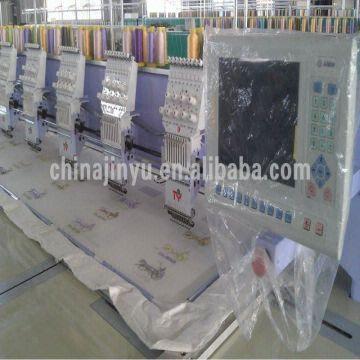 Buy Wholesale China 6 Head Flat Computerized Embroidery Machine & 6 ...