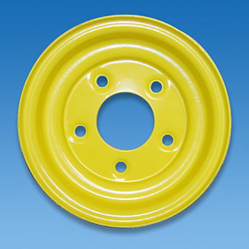 Buy Wholesale China Yellow Golf Cart Wheel Rim & Yellow Golf Cart Wheel ...