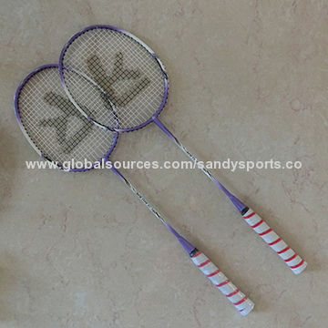 Buy Wholesale China Badminton Racket, Aluminum Alloy Frame + Graphite ...