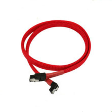 Buy Wholesale China Sleeved 7pin Sata Cable 90 To 180 Degree With Latch ...