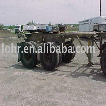Buy Wholesale China Two Axle Gooseneck 40 Fet Container Chassis. & Two ...