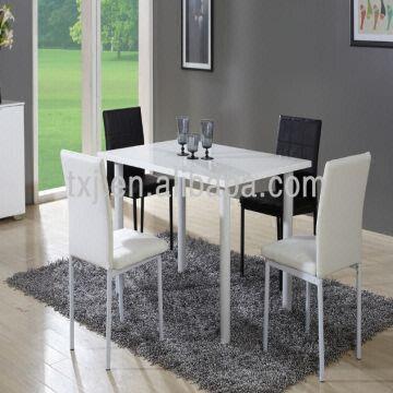 Buy Wholesale China Dining Table item No.:td-1202 1.top:30mm Mdf, White ...