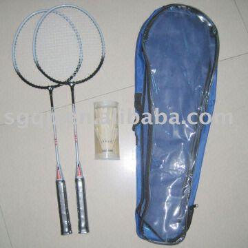 Buy Wholesale China 2-player Badminton Set a)two Pcs Aluminum Badminton ...