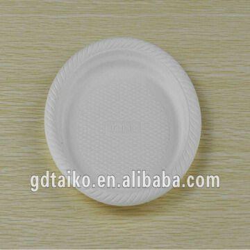 Buy Wholesale China 6"biodegradable Disposable Plate, Round, For Bbq ...