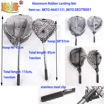 Buy Wholesale China Aluminum Rubber Landing Net & Aluminum Rubber ...
