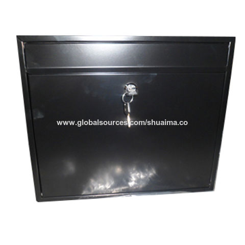 Buy Wholesale China Wall-mounted Mailbox, Measuring 360*100*310mm, 4pcs ...