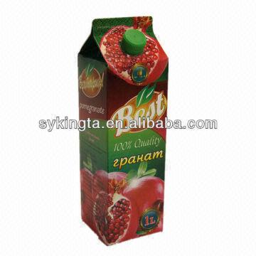 Buy Wholesale China Kt Gable Top Juice Box & Kt Gable Top Juice Box ...