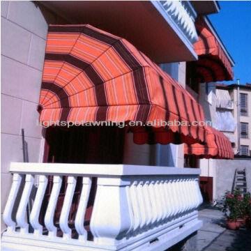 Aluminum Retractable Decorative Window Awning Modern French Decorative ...