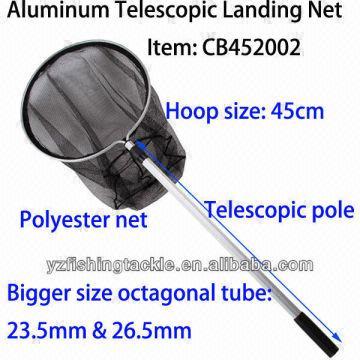 Buy Wholesale China Aluminum Telescoping Handle Fishing Landing Net ...