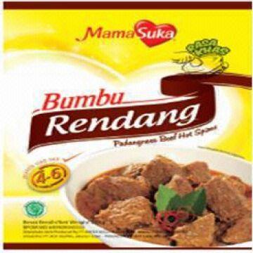 Instant Rendang Spices Powder Is A Simple Way To Make Rendang With Beef ...