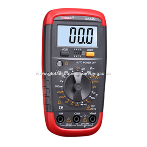 1999 Palm Size Digital Multimeter with Capacitance Self-protection ...