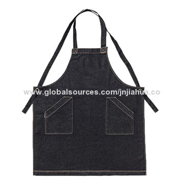 Black Denim Apron - Wholesale China Black Denim Apron at factory prices ...