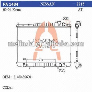 Buy Wholesale China Nissan Automobile Radiator 21460-3s600 & Nissan ...