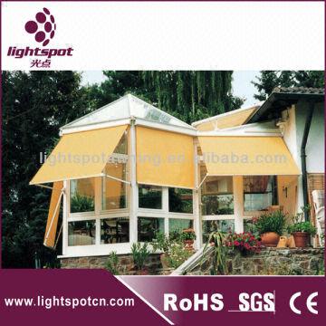 Hot Sale Aluminium Folding Arm Window Awning Cottage Window Aluminum ...