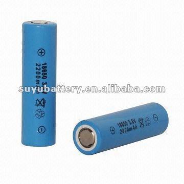 Buy Wholesale China 3.7v 18650 2200mah Li-ion Battery & 3.7v 18650 ...