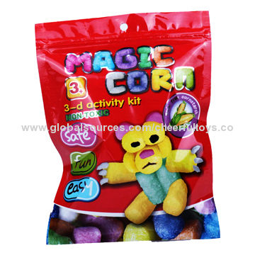 Buy Wholesale China Magic Corn Toy, Easy To Build Craft Toy By Wetting ...