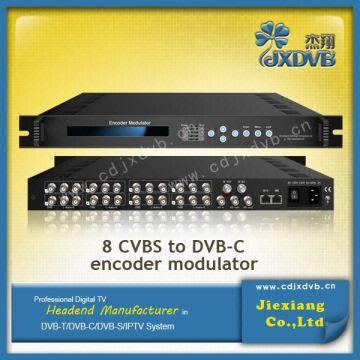Bulk Buy China Wholesale 8 In 1 Encoder Qam Modulator 1.8 Cvbs In Mpeg2 Sd Encoding 2.dvb-c Qam ...