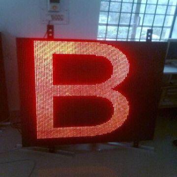Buy Wholesale India Outdoor Red Led Display, Fully Outdoor, Day / Sun ...