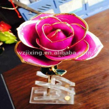 Buy Wholesale China Real Rose Flower material :real Rose/24k Gold ...
