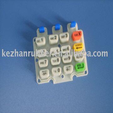 Buy Wholesale China Silicone Keypad 1)applied For Telephone,cordless ...