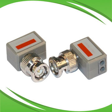 Single Channel Passive UTP Video Balun with Extension Cable Twisted BNC ...