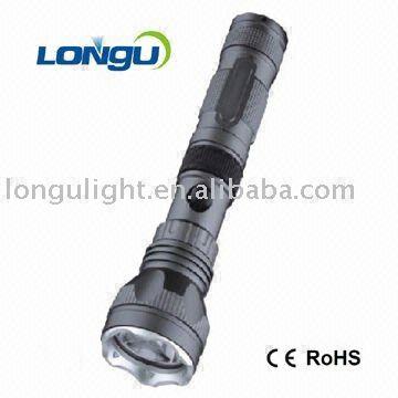 1:the Led Rechargeable Flashlight:1w. 2:the Flashlight Battery:2x14500 ...