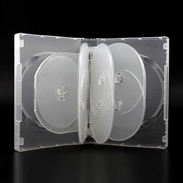 Buy Wholesale China 33mm Translucent Multiple Cd Case For 9 Discs ...