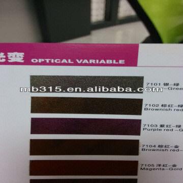 Buy Wholesale China Optical Varialble Ink For Printing Labels the Color ...