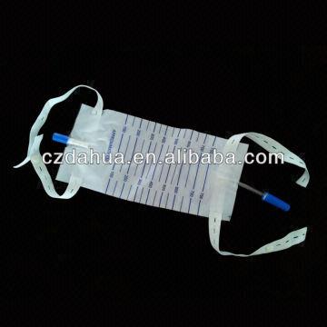 Buy Wholesale China China Medical Disposable Urine Leg Bag 1. 750ml ...