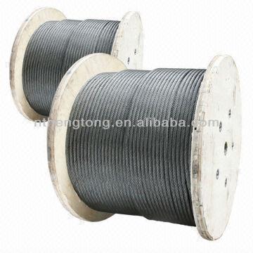 Buy Wholesale China Ungalvanized Steel Wire Rope t/s:1570mpa-1960mpa ...