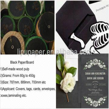 Bulk Buy China Wholesale Black Paper 1>pure Wood Pulp & Virgin Wood ...