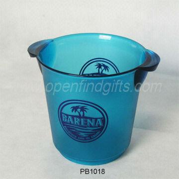 Buy Wholesale China Promotional Plastic Ice Bucket With Handle-drink ...