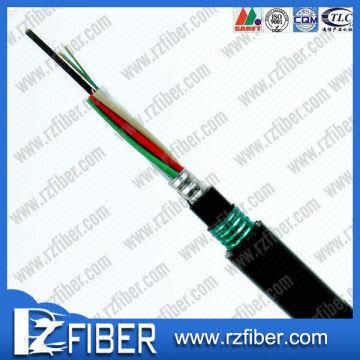Buy Wholesale China Gyta53 24 Core Optical Fiber Cable Armored 1) Steel Tape Armored 2)double Pe ...