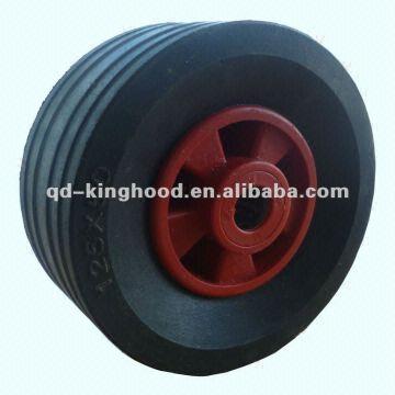 Buy Wholesale China Small Wheels And Tires Solid Rubber Wheel ...