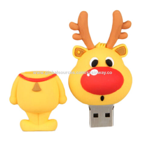 Cartoon Usb Flash Drive, Customized Packaging Types/logos Accepted ...