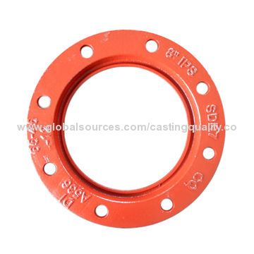 Ductile Iron Backup Flange/Ring, IPS HDPE pipe adapter, UP TO 30 ...