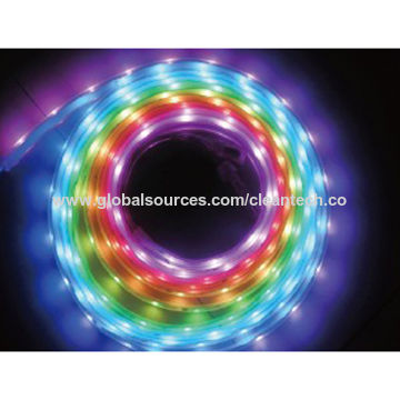 Magic Flexible LED Strip Lights, RGB, IP65 Totally Waterproof, Small ...