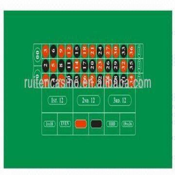 Buy Wholesale China Casino Quality Polyester American Roulette Table ...
