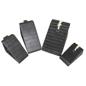 Buy Wholesale China Rubber Wheel Chock Stopper Car Wedge & Rubber Wheel ...