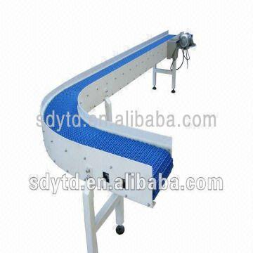 Buy Wholesale China 90 Degree Curve Plastic Mesh Conveyor Belt & 90 ...
