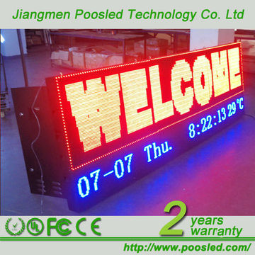 Buy Wholesale China Outdoor Led Display - Outdoor Programmable Led ...