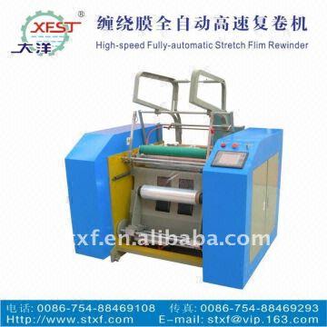 Buy Wholesale China High Speed Fully Automatic Strerch Film Winder ...