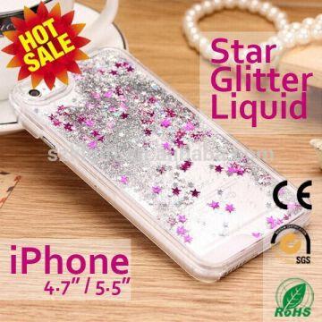 Buy Wholesale China Liquid Glitter Star Case For Iphone 6 & Liquid ...