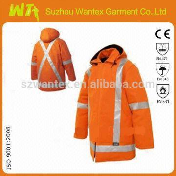 Buy Wholesale China Back Cross Reflective Tape Cotton Orange Hi-vis ...