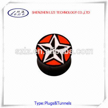 Buy Wholesale China Popular Star Pattern Ear Plug & Popular Star ...
