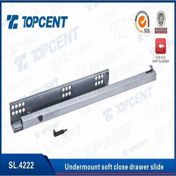 Buy Wholesale China Single Extension Undermount Slide With Soft Closing ...