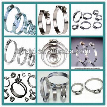 Buy Wholesale China Double Rings Hose Clamp,single Ear Stepless Hose ...