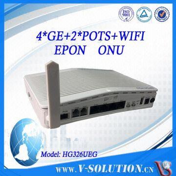 Buy Wholesale China Best Triple Play 2 Pots 4ge Port Onu Ftth Epon Wifi ...